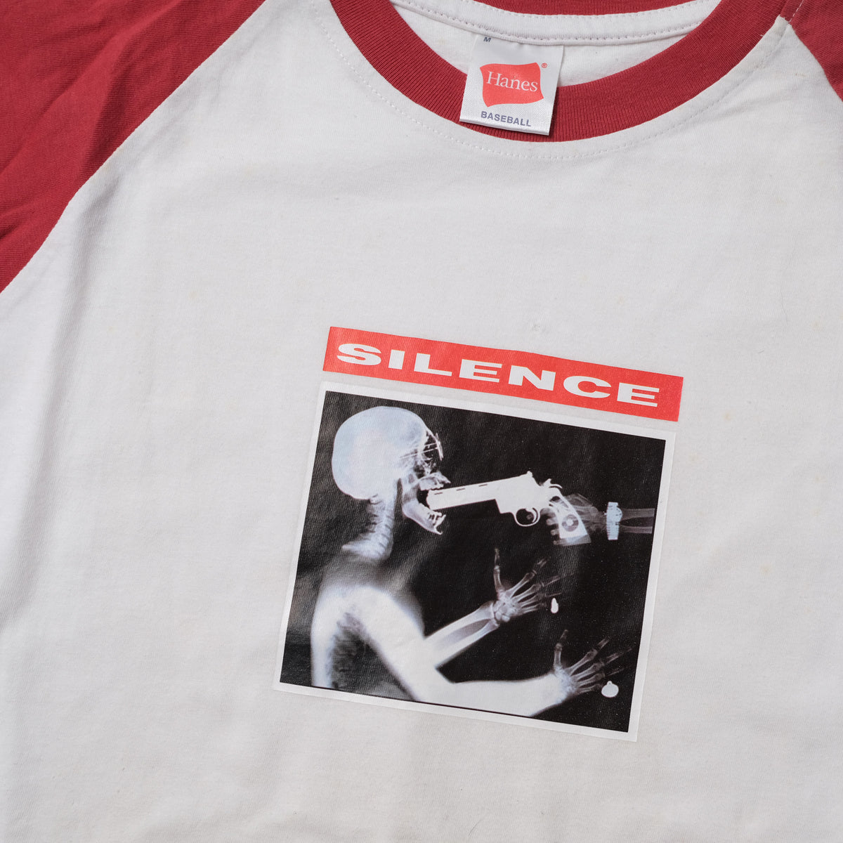 Vintage Silence T-Shirt Medium | Double Double Vintage