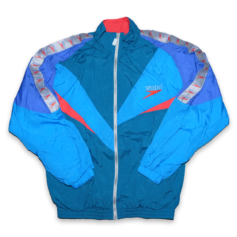 Vintage Speedo Track Jacket Large | Double Double Vintage