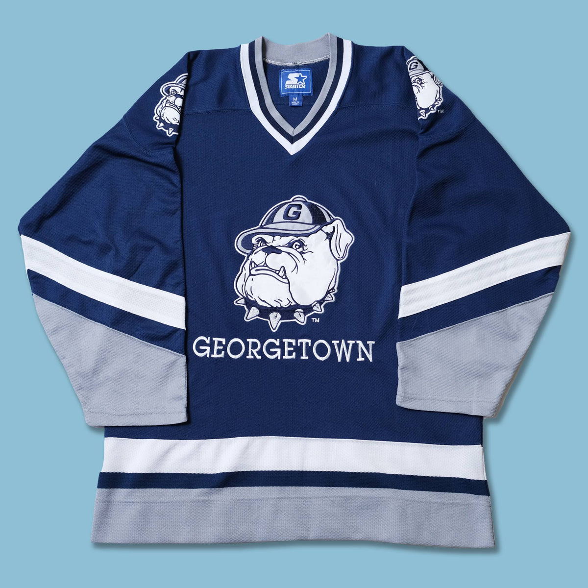 Vintage Starter Georgetown Hoyas Jersey Medium / Large | Double Double ...