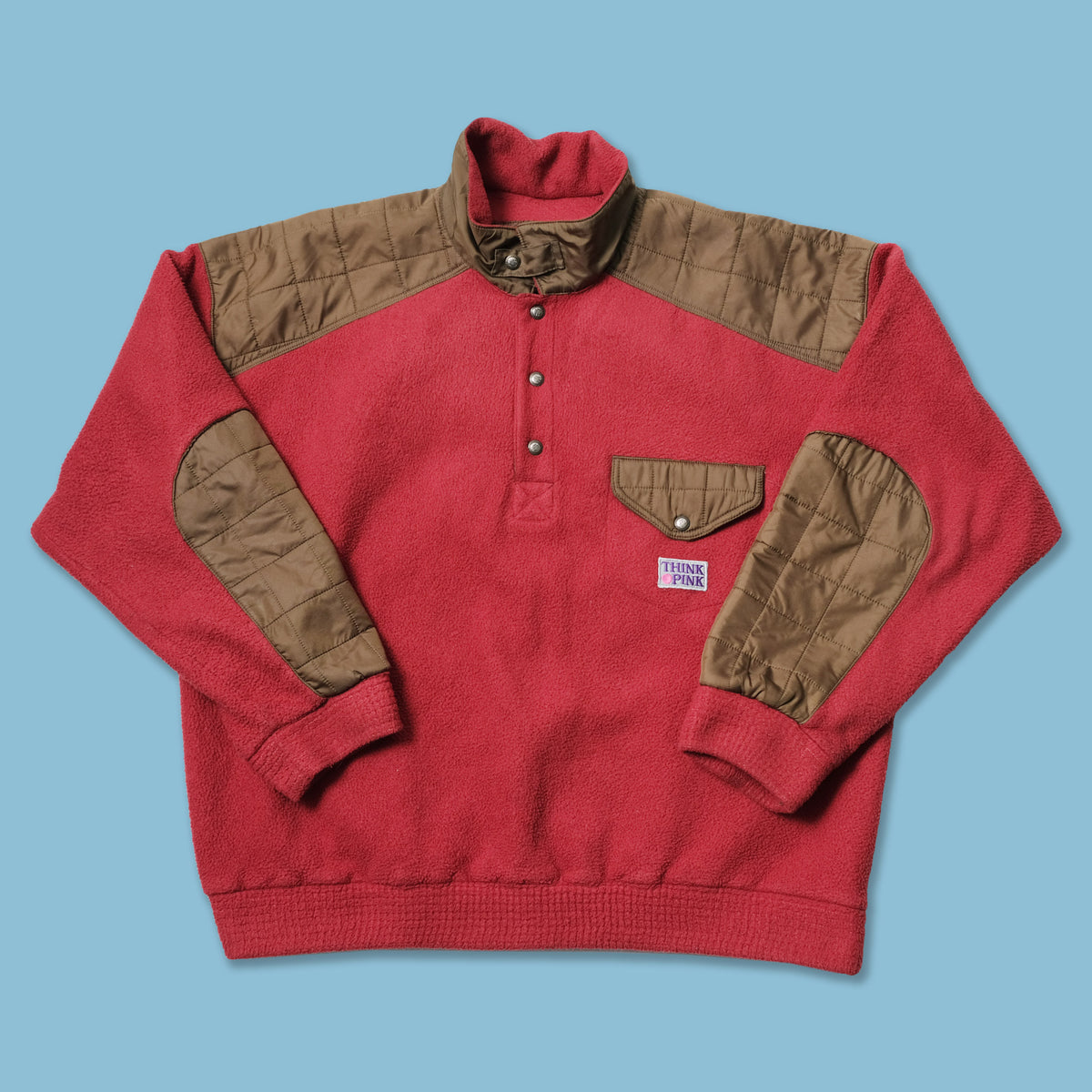 Vintage Think Pink Fleece Large / XLarge | Double Double Vintage
