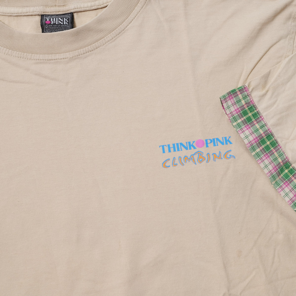 Vintage Think Pink T-Shirt Large | Double Double Vintage