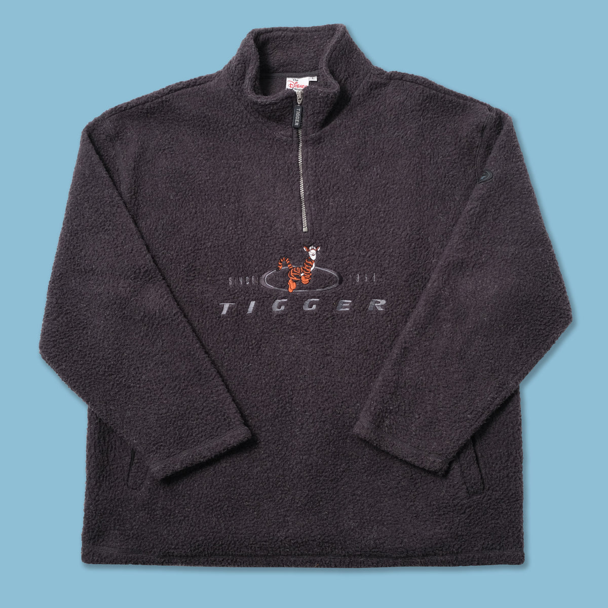 Vintage Tigger Q-Zip Fleece XLarge | Double Double Vintage
