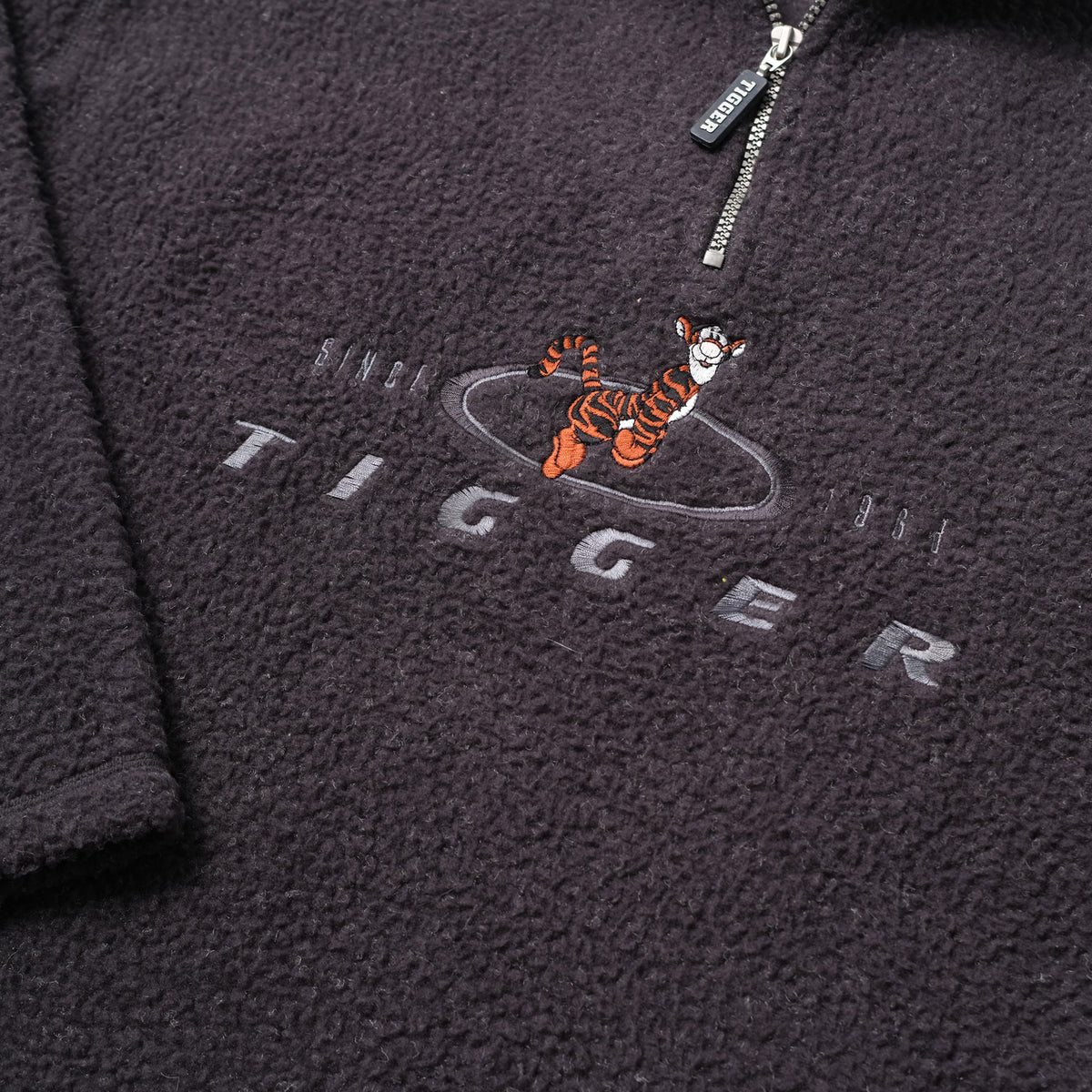 Vintage Tigger Q-Zip Fleece XLarge | Double Double Vintage