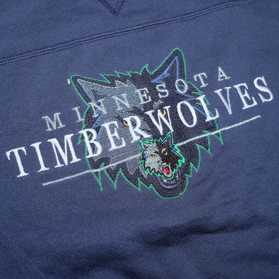 Vintage Minnesota Timberwolves Sweater Large / XLarge | Double Double ...