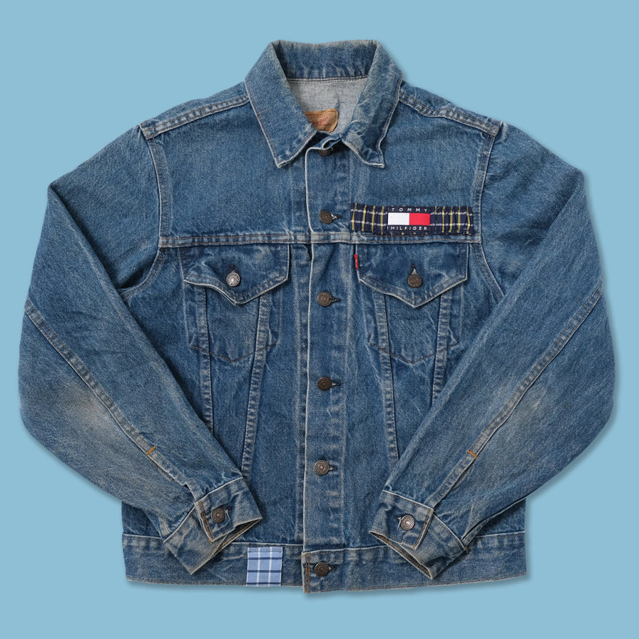Womens tommy hilfiger denim jacket store