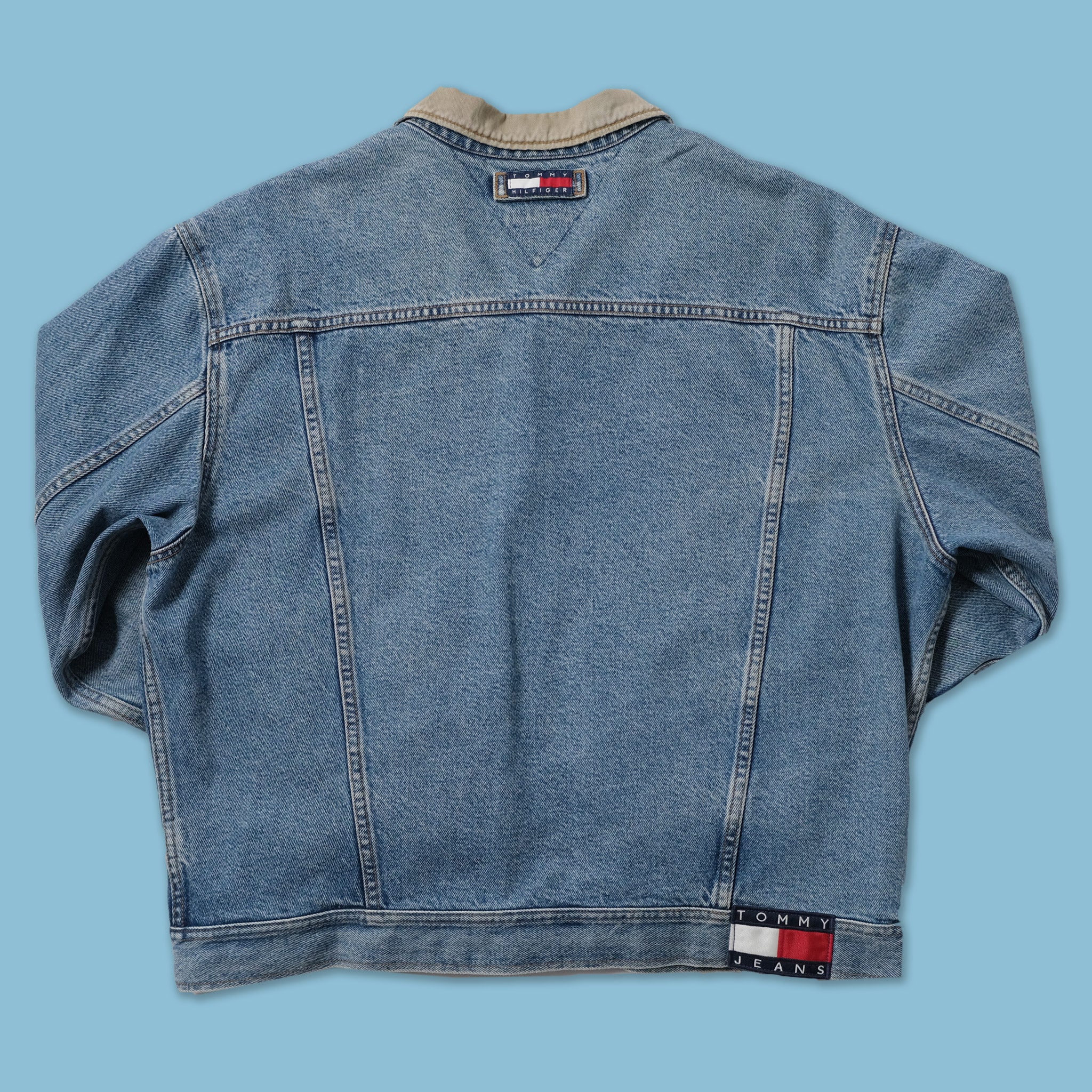 Tommy jeans vintage denim jacket store