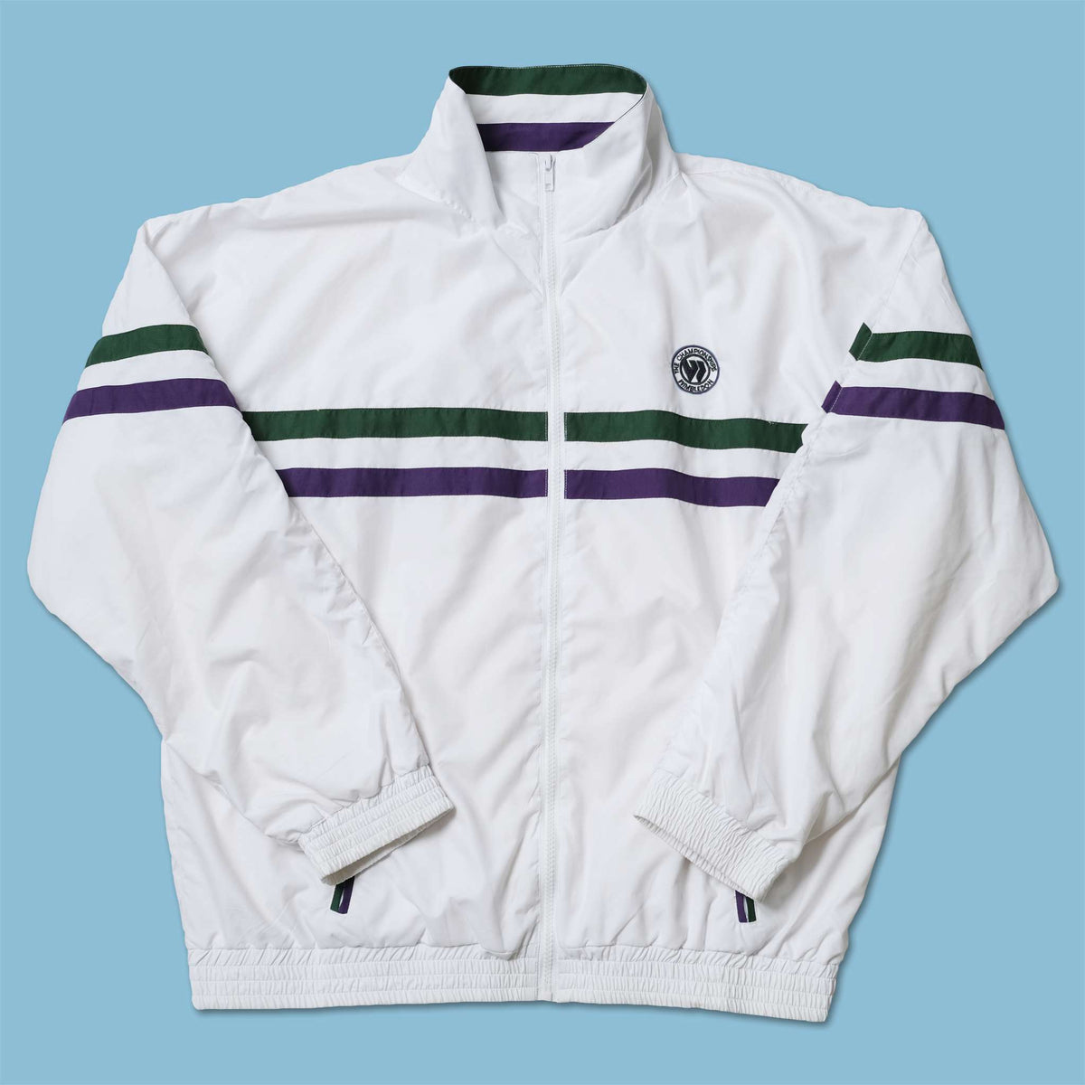 Vintage Wimbledon Track Jacket Medium | Double Double Vintage