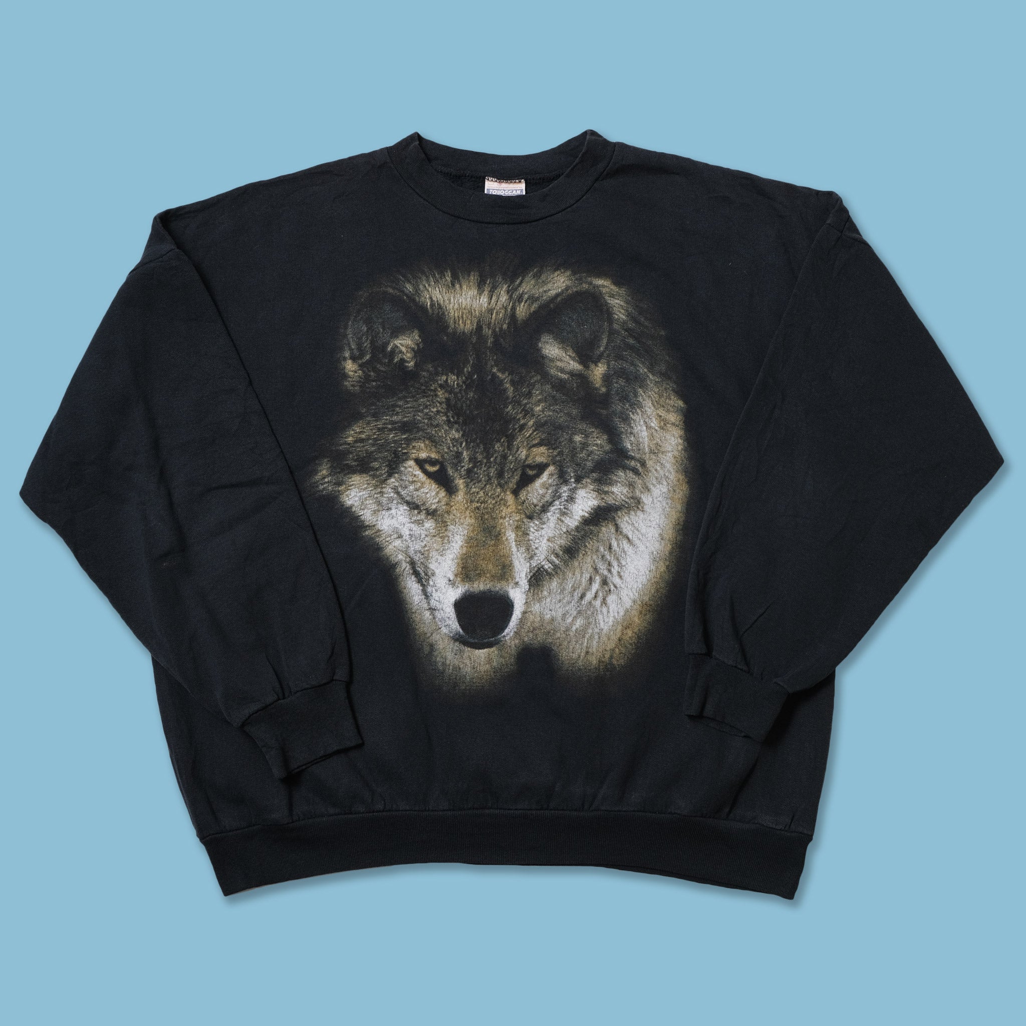 Vintage Wolf Sweater Large | Double Double Vintage