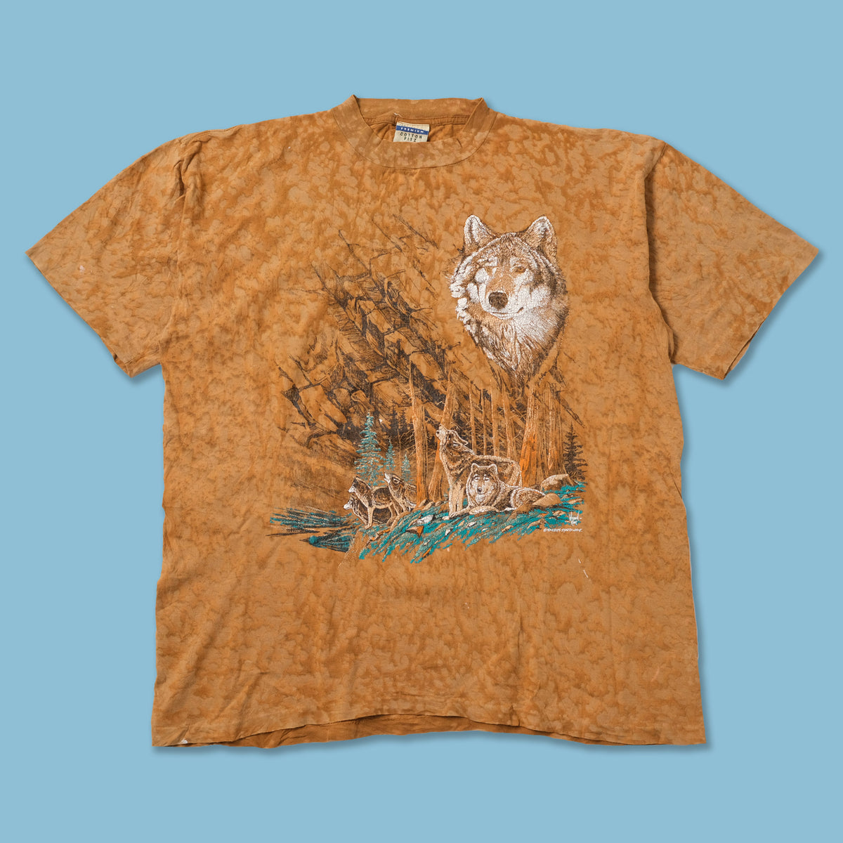 Vintage Wolf T-Shirt XLarge | Double Double Vintage
