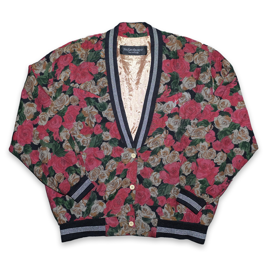 Vintage YSL Cardigan Large | Double Double Vintage